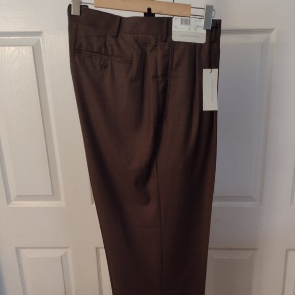 Louis Raphael | Pants | Nwt Louis Raphael Mens Pleated Cuffed Slacks 4 ...